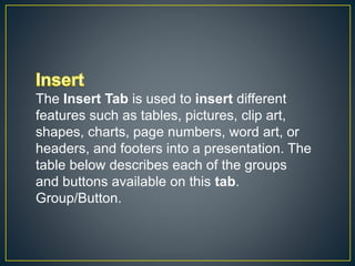 Insert + design | PPT