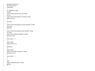 Insert element position | PPTX