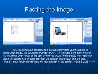 Inserting images | PPT