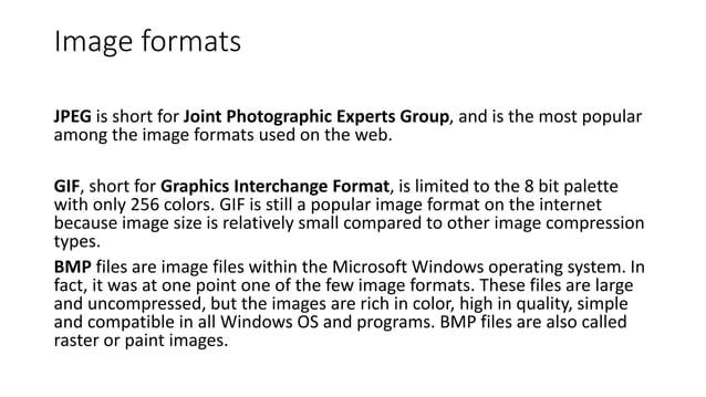Inserting imagesin html | PPT