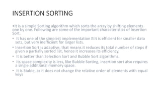 MYSQL DATABASE MYSQL DATABASEINSERTION-SORT.pptx