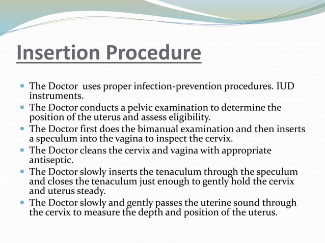 IUD (Intra Uterine Device) | PPTX