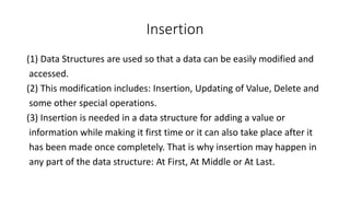 Insertion in singly linked list | PPTX | Programming Languages | Computing
