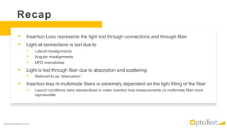 Insertion loss: What is it? | PDF
