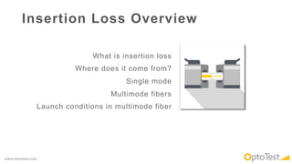 Insertion loss: What is it? | PDF