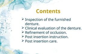 insertion of complete denture by marwa amer.pptx