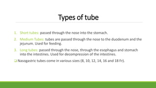Insertion of NG tube | PPTX