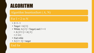 Insertion sort | PPT
