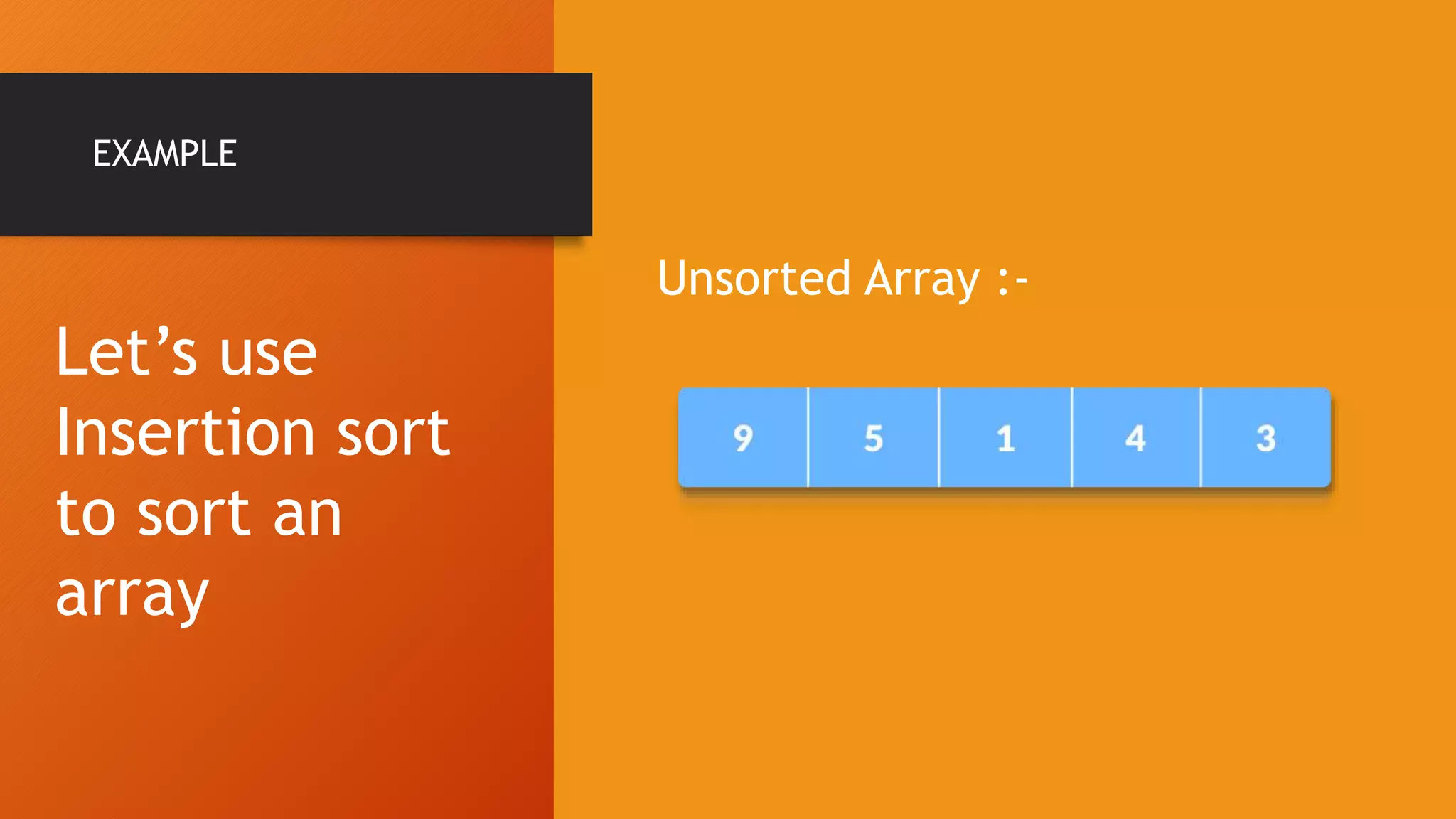 Insertion sort | PPT