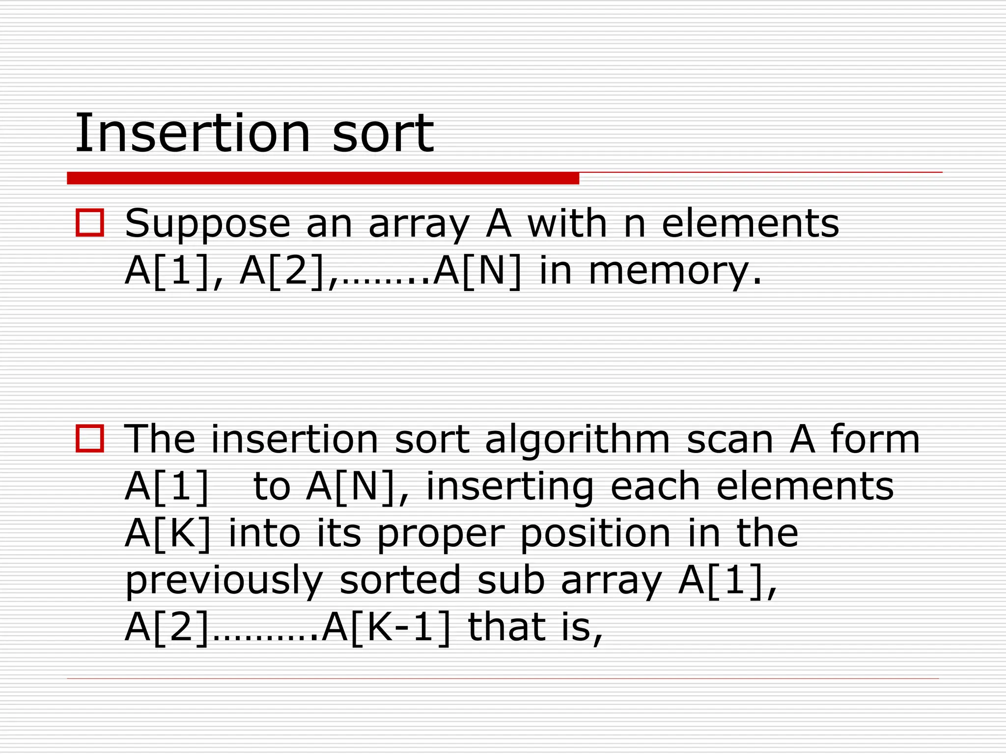 insertion sort.ppt