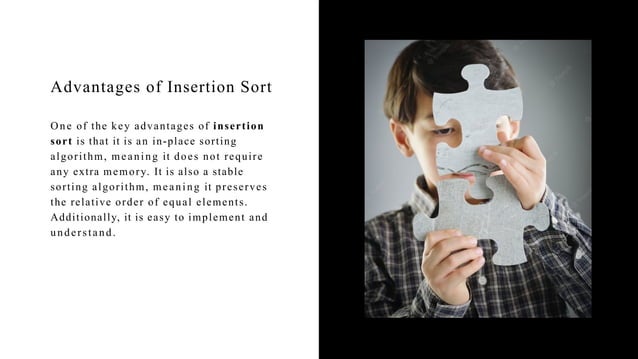 introduction to insertion Sorting algorithm | PPT introduction to insertion Sorting algorithm | PPT
