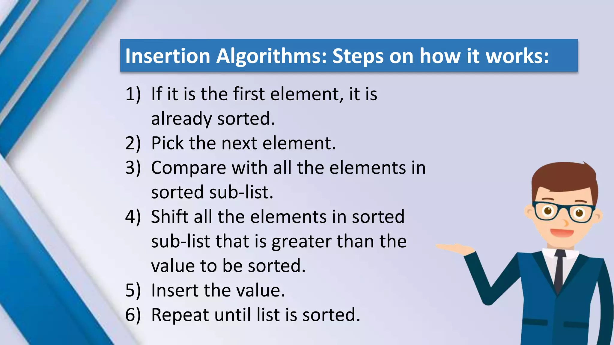 Insertion sort presentation.pptx