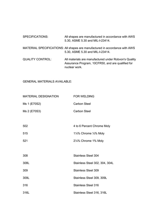 Insertos consumables rovbon | PDF