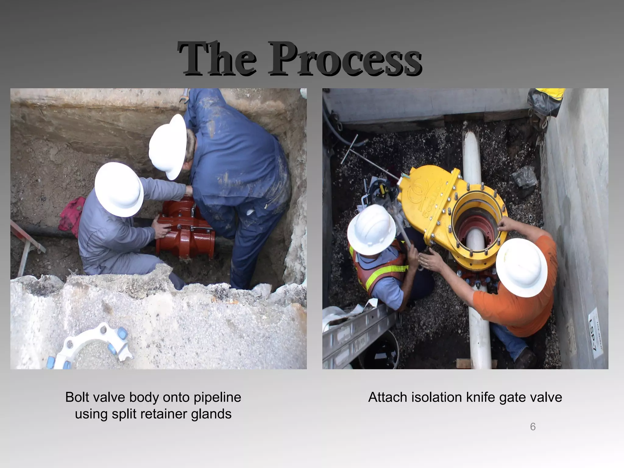 Insert Valve Installation Services | PPT