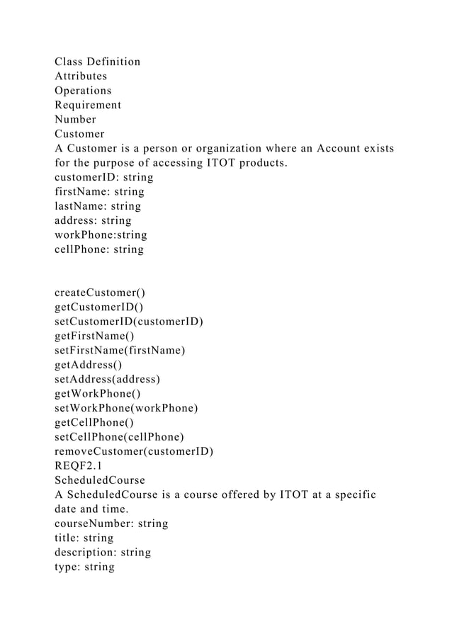 Insert Your Name and ClassIT Online Training (ITOT) Analys.docx