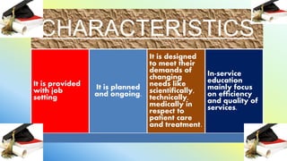 In Service Education | PPT