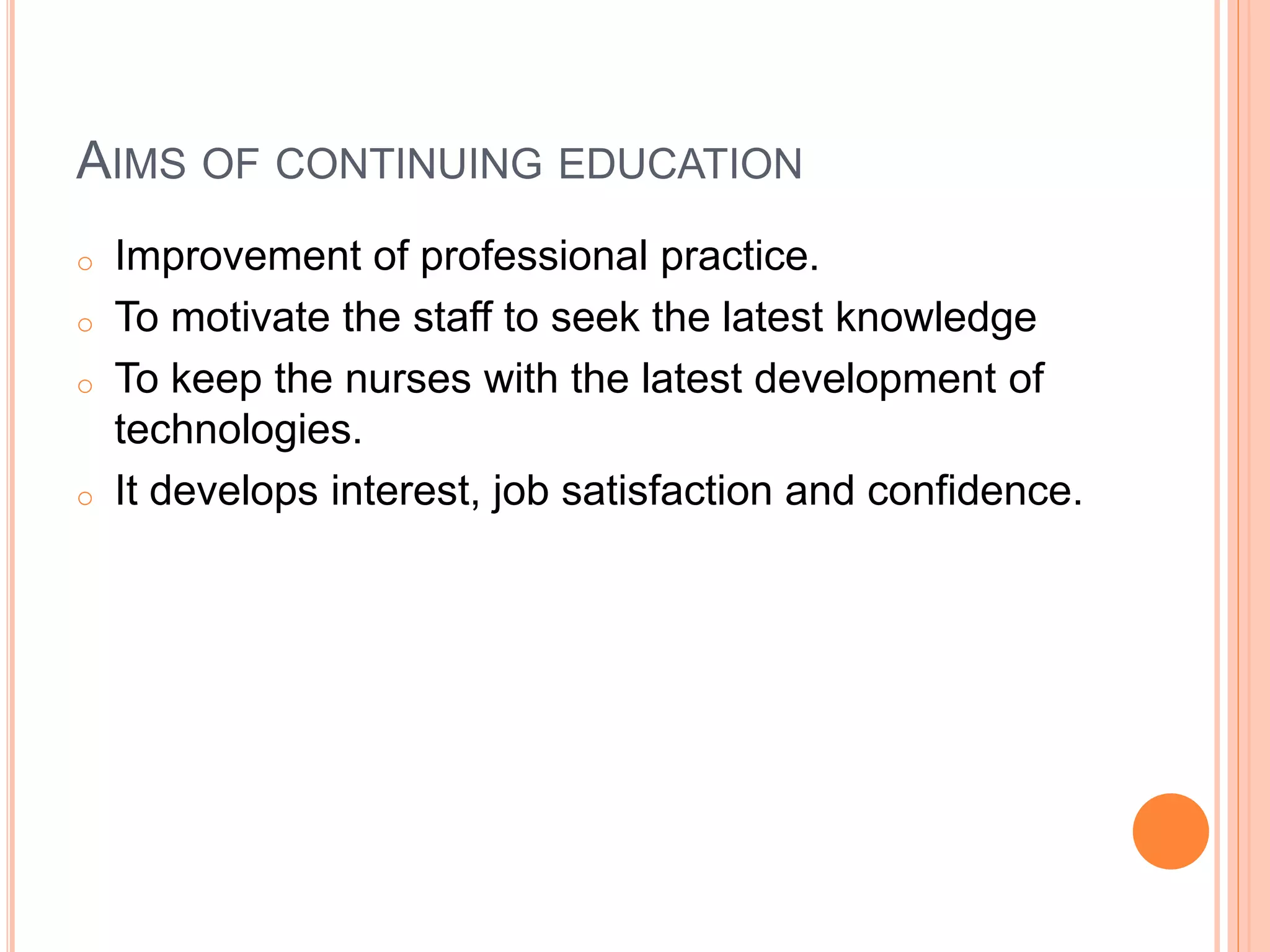 Inservice education | PPTX