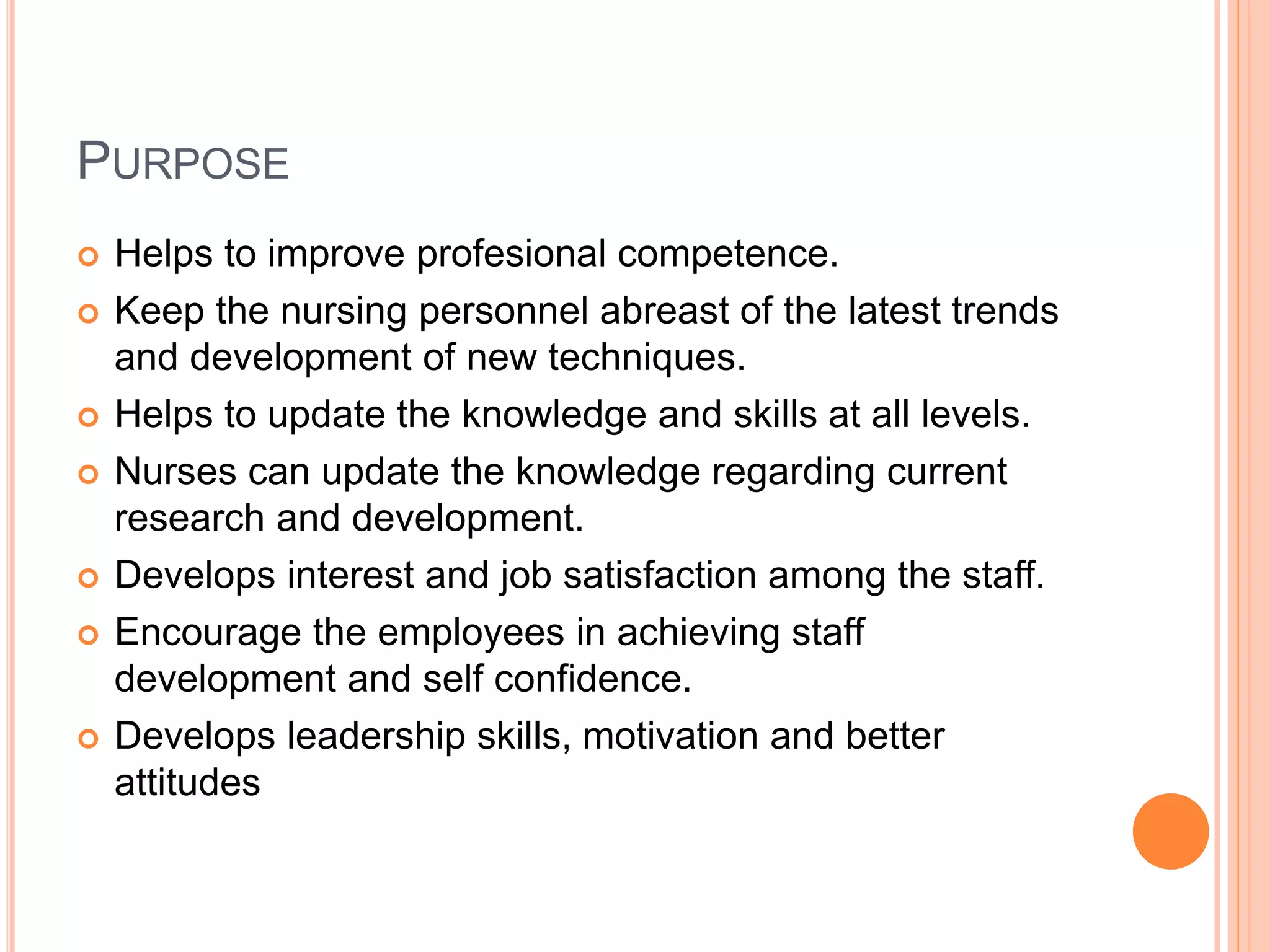 Inservice education | PPTX