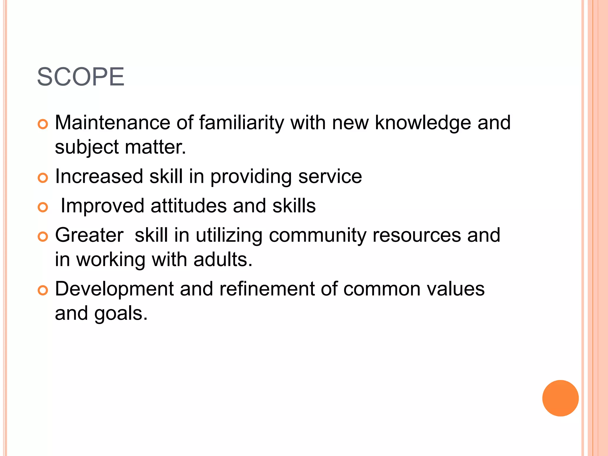 Inservice education | PPTX