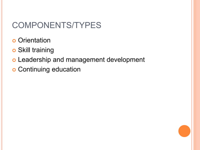 Inservice education | PPTX | Vocational Training | Careers