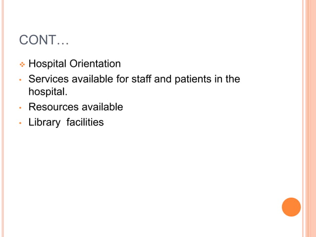 Inservice education | PPTX | Vocational Training | Careers