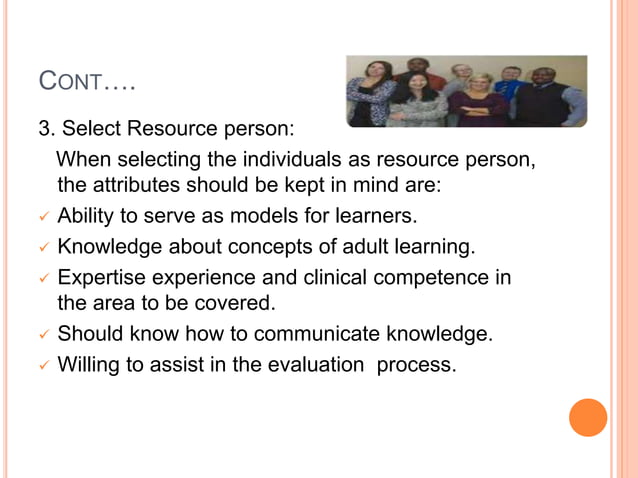 Inservice education | PPTX | Vocational Training | Careers