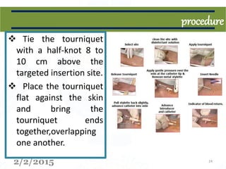 Intravenous canulation, its complication and nursing management | PPSX