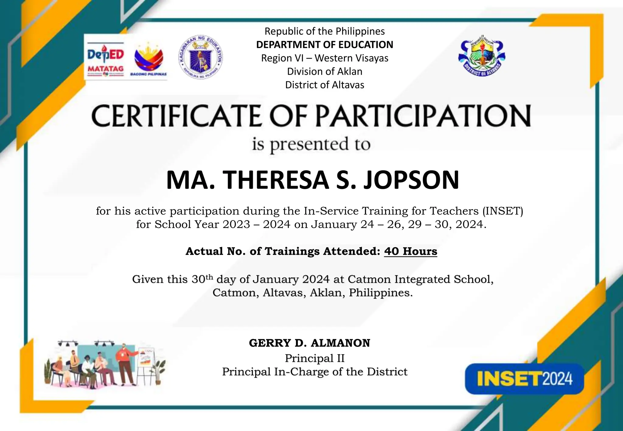 INSET-CERTIFICATES-fnznznznznznznznznznznzn | PPT