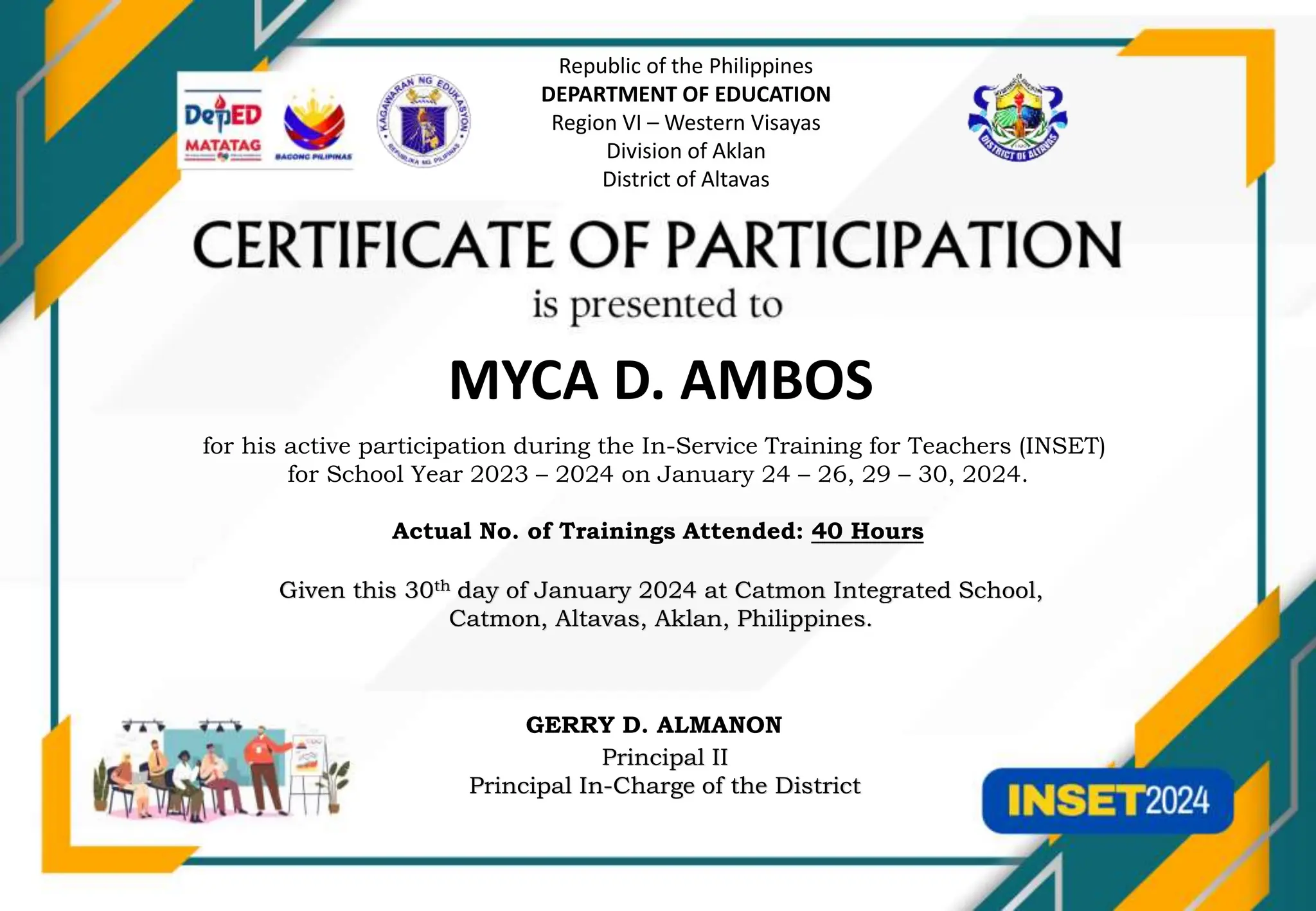 INSET-CERTIFICATES-fnznznznznznznznznznznzn | PPT