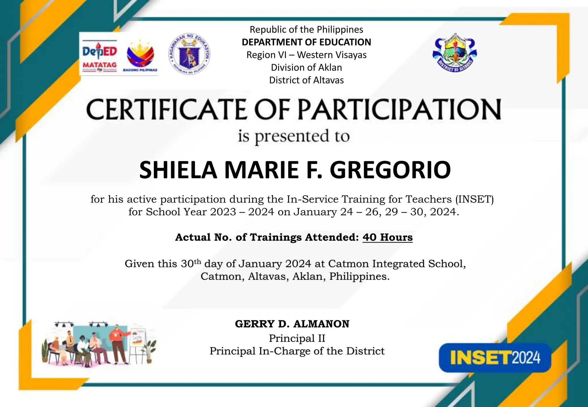 INSET-CERTIFICATES-fnznznznznznznznznznznzn | PPT