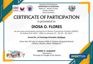 INSET-CERTIFICATES-fnznznznznznznznznznznzn | PPT