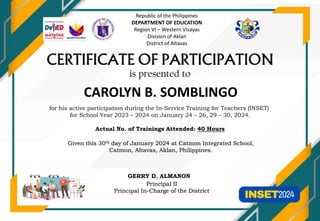 INSET-CERTIFICATES-fnznznznznznznznznznznzn | PPTX