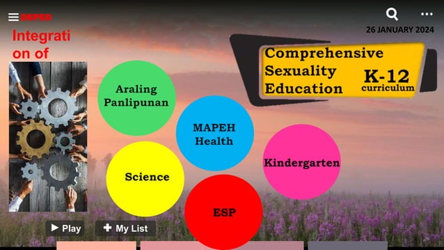 INSET-COMPREHENSIVE SEXUAL EDUCATION.pptx | Education