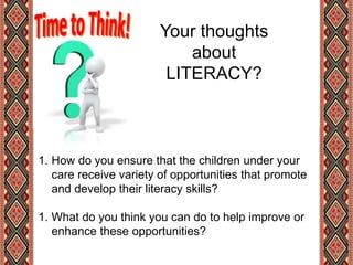 strategies in promoting numeracy and literacy | PPTX
