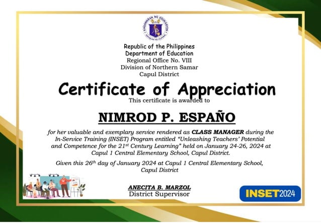 INSET AND OTHER DOCS FOR CERTIFICATES.pptx