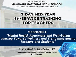INSET_Discussant_Mental Health Awareness Program.ppt