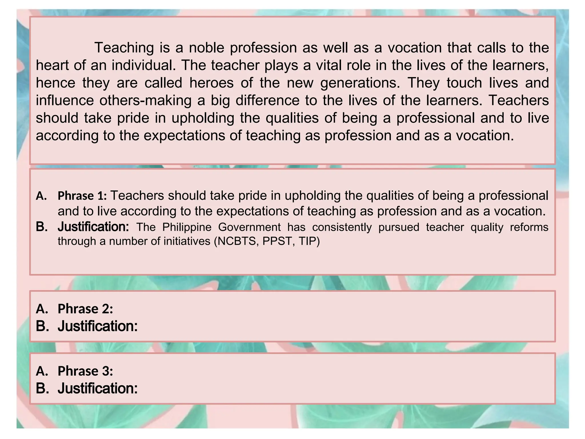 INSET PPT.pptx PRESENTATION ABOUT IN SERVICE TRAINING | PPT