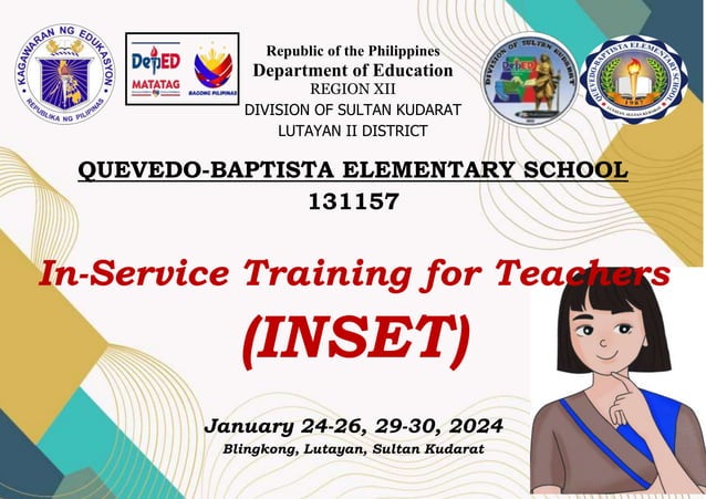 INSET Tarp.docx power presentation on conducting inset | PPT