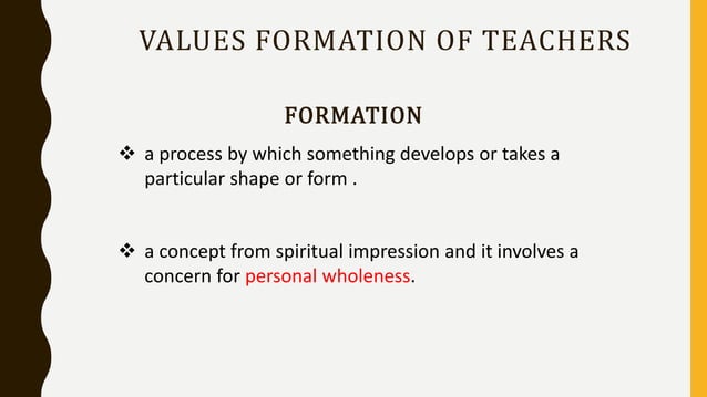 Value Formation/Proper Etiquette Inset Topic | PPTX