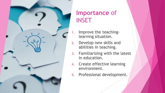 INSET TRAINING.pptx | Primary Education | Education