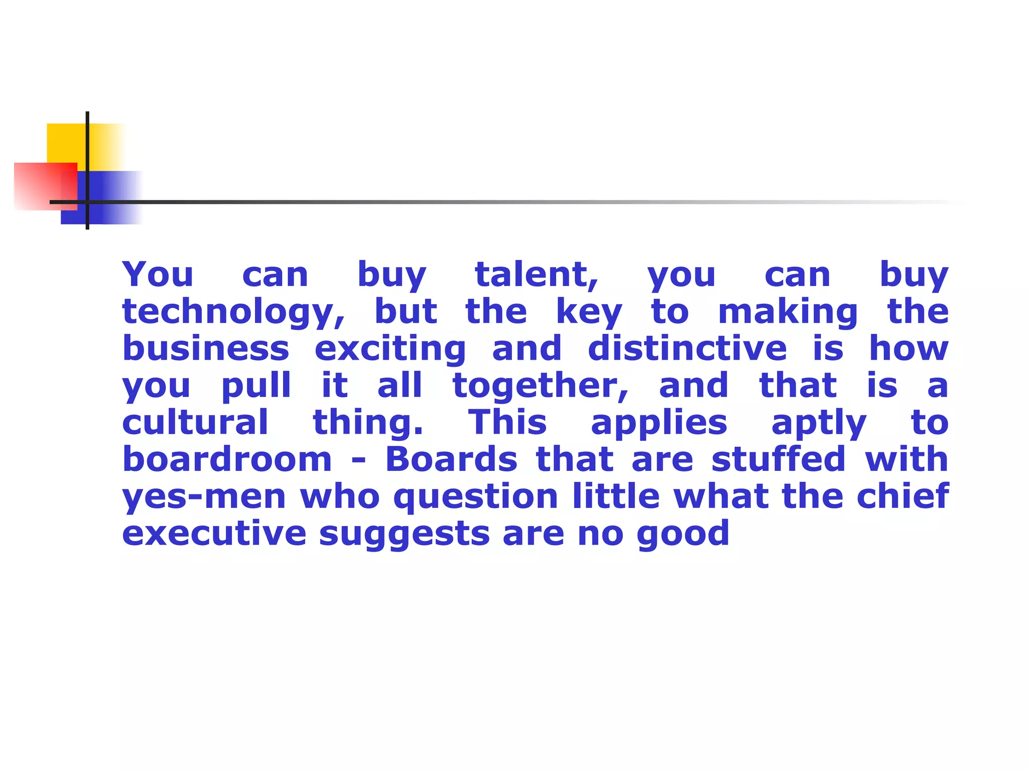 Inside board rooms | PPT