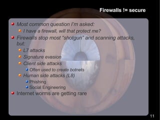 Inside Out Hacking - Bypassing Firewall | PPT