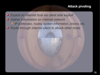 Inside Out Hacking - Bypassing Firewall | PPT