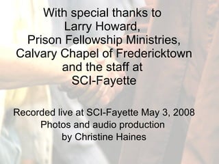 Inside Sci Fayette | PPT