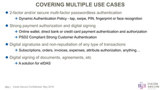 Inside Security - Strong Authentication with Smartphones | PPT