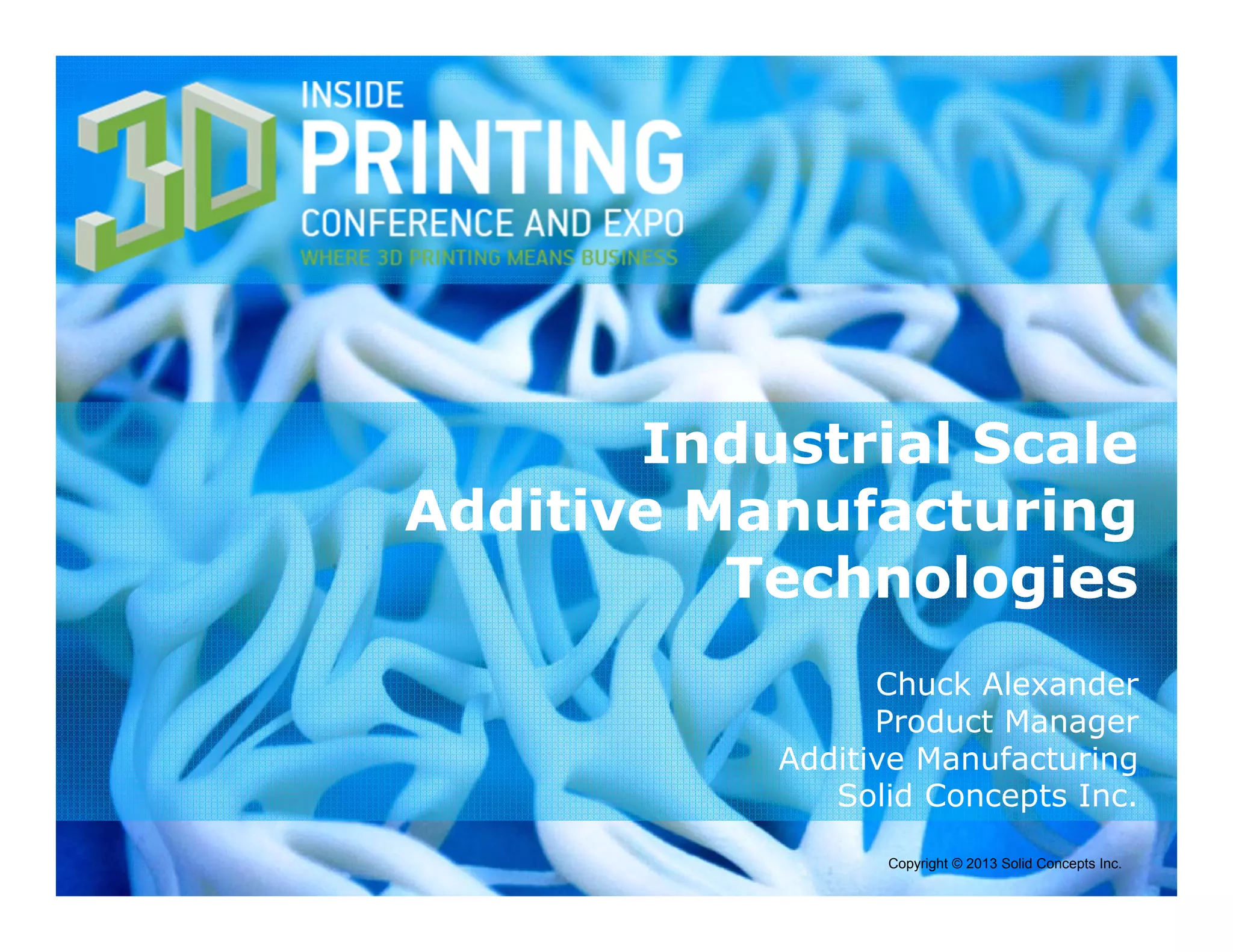 Inside3 d printing_chuckalexander | PPT