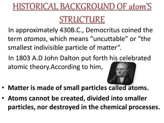 Inside An Atom | PPTX