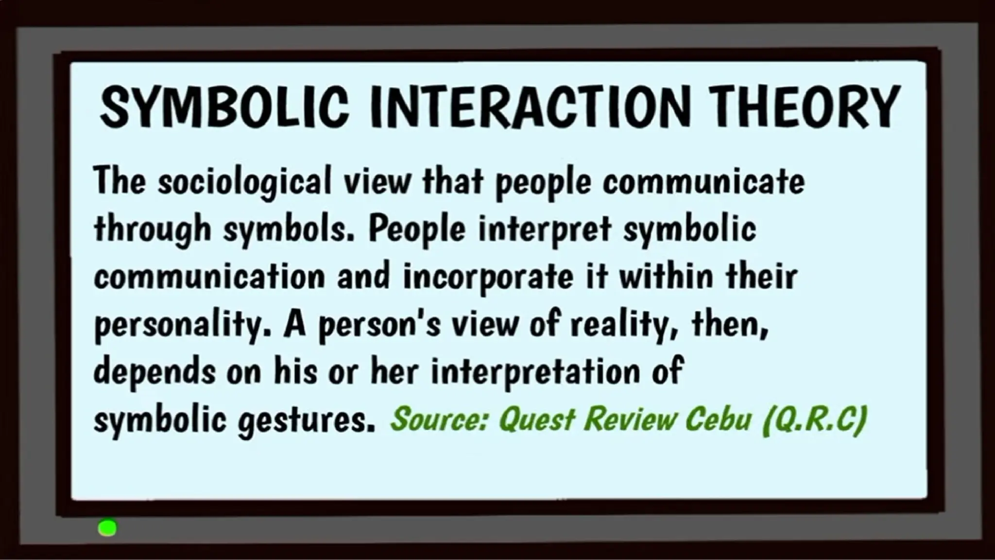 SYMBOLISM INTERACTIONISM POWERPOINT FOR HUMSS | PPT