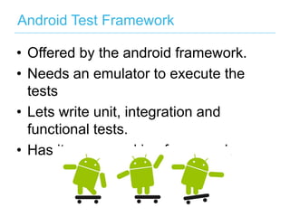 Inside Android Testing | PPT | Free Download