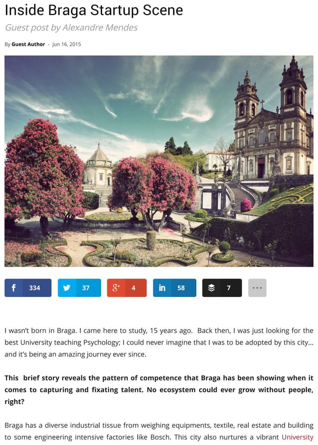 Inside braga startup scene | PDF